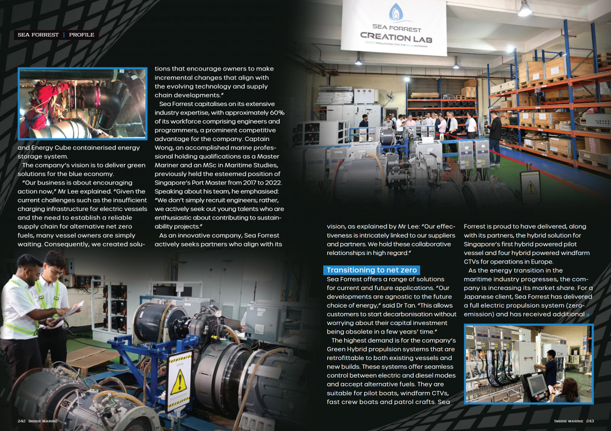 Inside Marine: Green Solutions for the Blue Economy – Sea Forrest